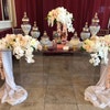 Acrylic Slab Top Table/ghost Table on 16" Sq Pillar Legs -great for ...