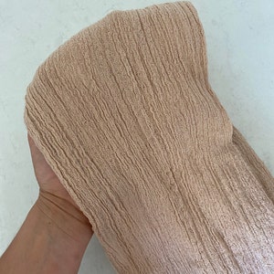 Terracotta Boho Wedding Cheesecloth Table Runner Wedding Arch Tape ...