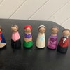 Female Supreme Court Justices Peg Dolls, RBG, Dissent Collar, Lawyer ...
