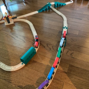 Stackable Modern Pillars for Train Track Brio Extension / Lillabo ...