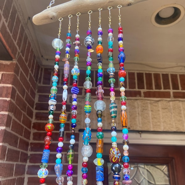 Window Beads 16.5” Long Sun-catcher Crystal Beads, Handmade - Etsy