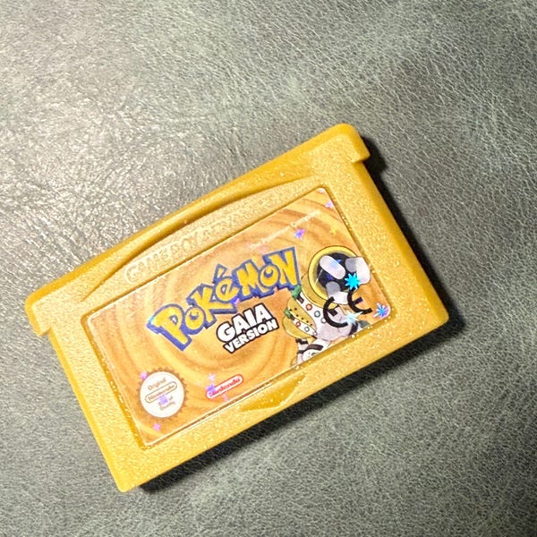 Gameboy Color Original Style Custom Rear Sticker / Label - Full ...