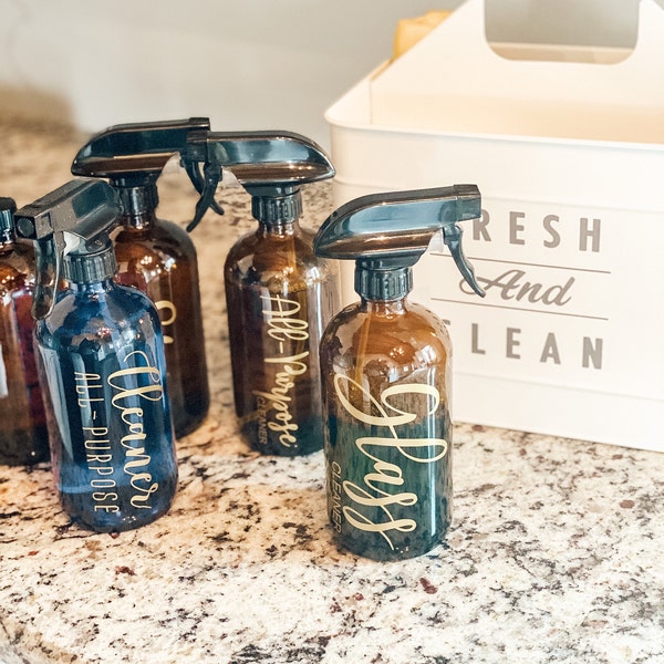 16 Oz Label - Decal Only | All-purpose | Bathroom Cleaner | Kitchen ...