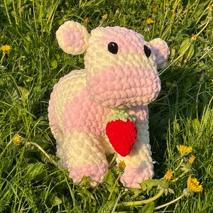PDF PATTERN: Crochet Strawberry Cow Pattern - Etsy