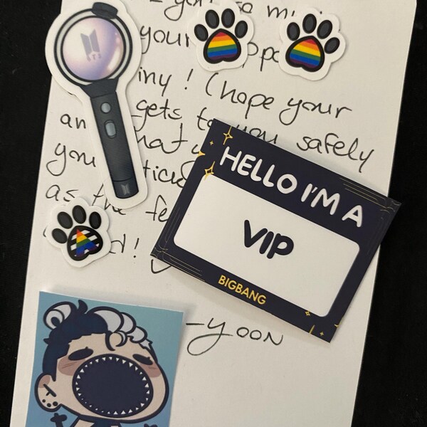 BT21 BTS Bangtan Representative Animals Stickers rm, Jin, Suga, J-hope ...