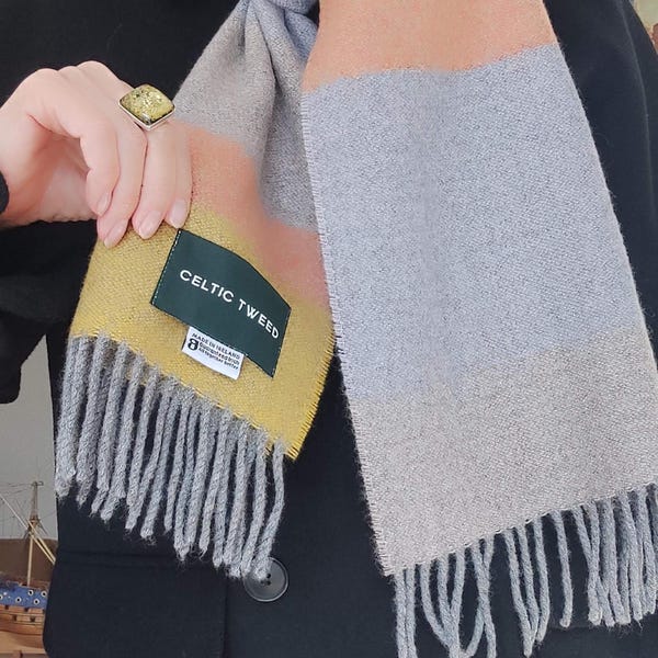 Celtic Tweed |women's Green Herringbone Tweed Waistcoat | Wool Vest ...