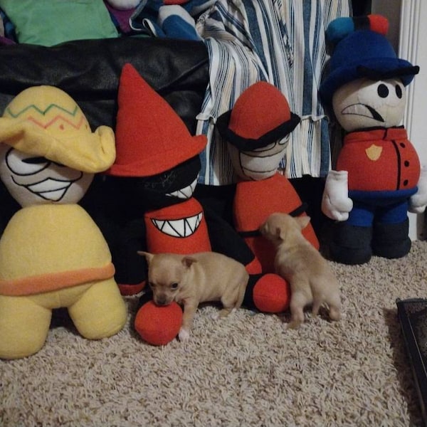 Friday Night Funkin. True - Expunged. . Bambi's Purgatory. Large Plush ...