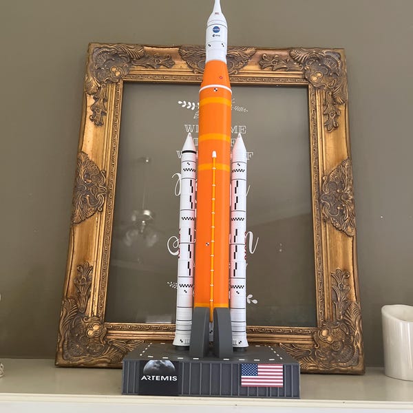 New! Nasa SLS Artemis 1 Kit Rocket Model 680mm 1:144 Scale - Etsy UK