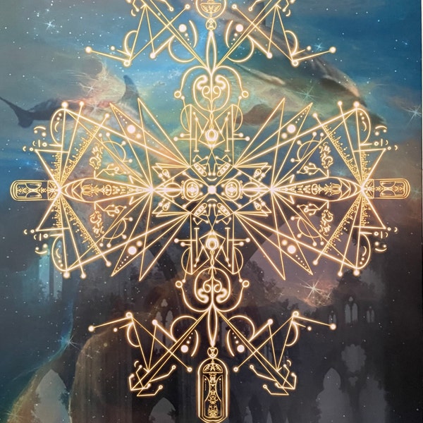 Mary Magdalene Codes of Alchemy Poster Print - Etsy