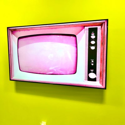 Vintage Samsung Frame TV Art, Blank Turned off Retro Tv Photo, 529 ...