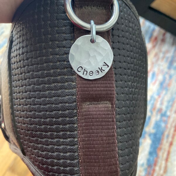 Horse Tack Tag, Label, Name Charm for Horse Tack, Animal Gear - Etsy