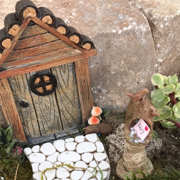 Fairy Garden Mailbox - Fairy Letter - Accessory for Miniature Garden ...