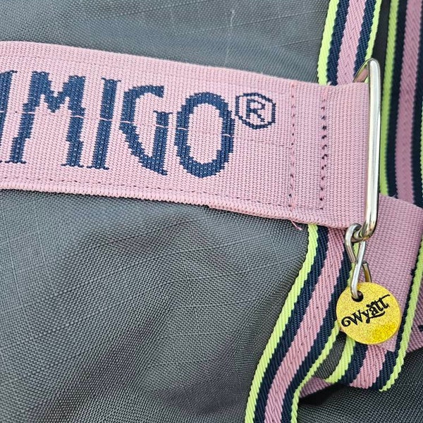 1.5” Color Coded Horse Blanket ID Tag Set - Etsy