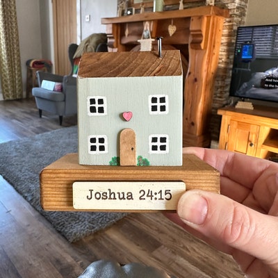 FULLY Personalised Miniature Wooden Signs, Any Text Custom Made Signs ...