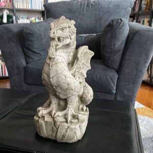 Studious Monkey Ape Stone Garden Statue Outdoor Animal - Etsy