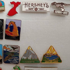 SECONDS SALE National Park Enamel Pins National Park Lapel Pin ...