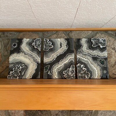 Geode Resin Wall Art, Geode Wall Art, Geode Resin Art, Resin Art, Wall ...