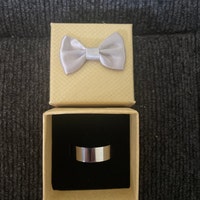 Classic Titanium Steel Ring, Basic Band, Size 5-13, Handcrafted ...