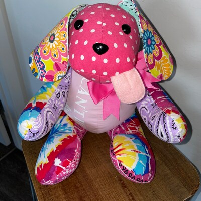 Memory SQUIRREL Handmade Keepsake Animal Made From Love One's Clothing ...