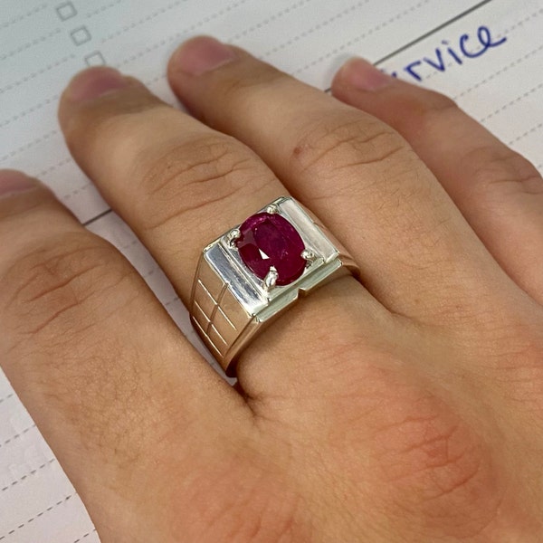 Old Burma Ruby, Pigeon Blood, Old Cut Ruby, 2.01 Cts., Oval Ruby, Pigeon Blood Ruby, Ruby Burma ...