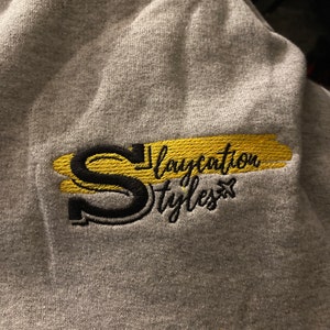Custom Embroidered Crew Neck Sweater Personalize With Your Logo 9 Ounce ...