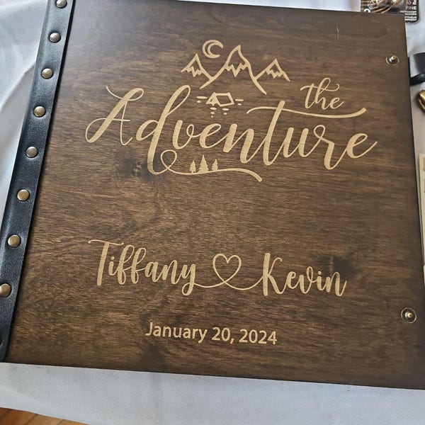 Our Adventure Book, Custom Photo Album, Adventure Photo Album With ...