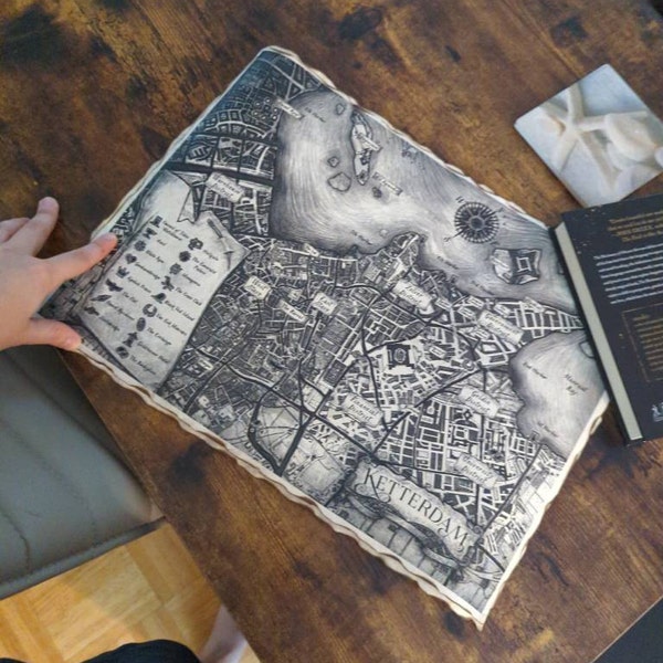 Map of Camp Half-blood on Handmade Scroll, Percy Jackson and the ...