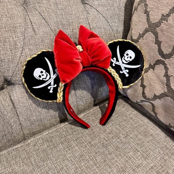 Lavender Pixie Pearl, Disney Mickey Mouse Inspired Ears, Mouse Ears for ...