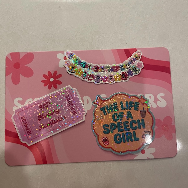 Holographic SLP Sticker: Professional Yapper Speech Therapy Decal - Etsy