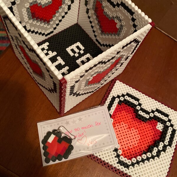 Zelda Heart Box With Lid - Choose Your Message! - Legend of Zelda ...