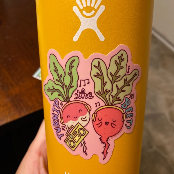Beet Sticker, Party Stickers, Food Puns, Foodie Gift, Farmer Stickers ...