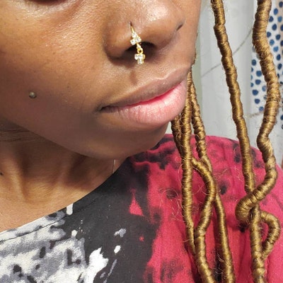 Dangle Nose Rings - Etsy