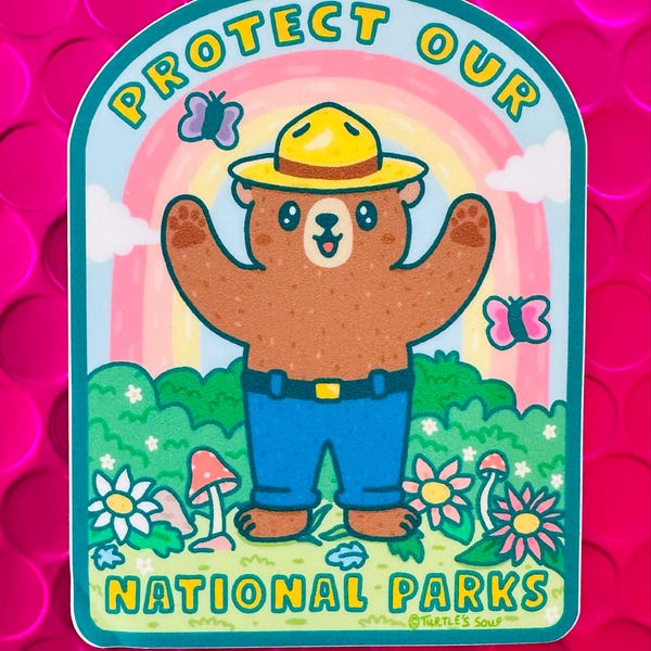 Protect Our National Parks Vinyl Sticker - Etsy