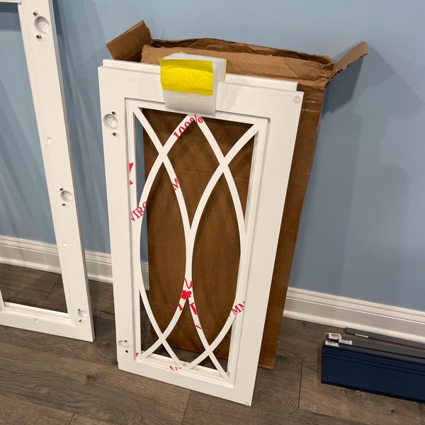 Mullion Glass Door for Existing Kitchen Cabinet Kitchen Mullion Kitchen ...