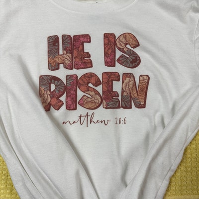 He is Risen Png-easter Sublimation Digital Design Download-christian ...