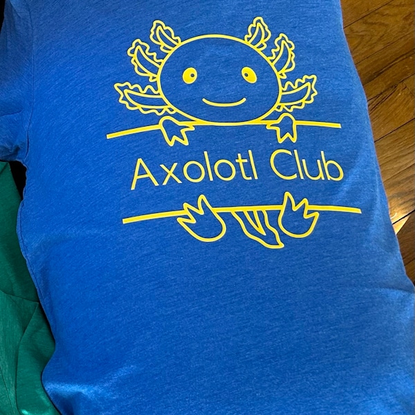 Axolotl Split Monogram SVG - Etsy