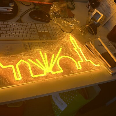 Dragon Neon Sign, Dragón Decor, Neon Art Sign, Neon Sign Art, Neon Sign ...