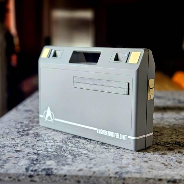 Trek TNG Prop Tricorder Mark VII Labels Grafik Sticker Set Für ...