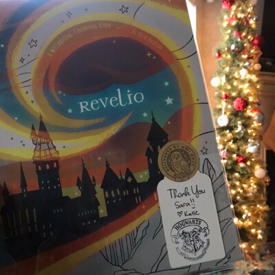 Revelio HP Coloring Book - Etsy
