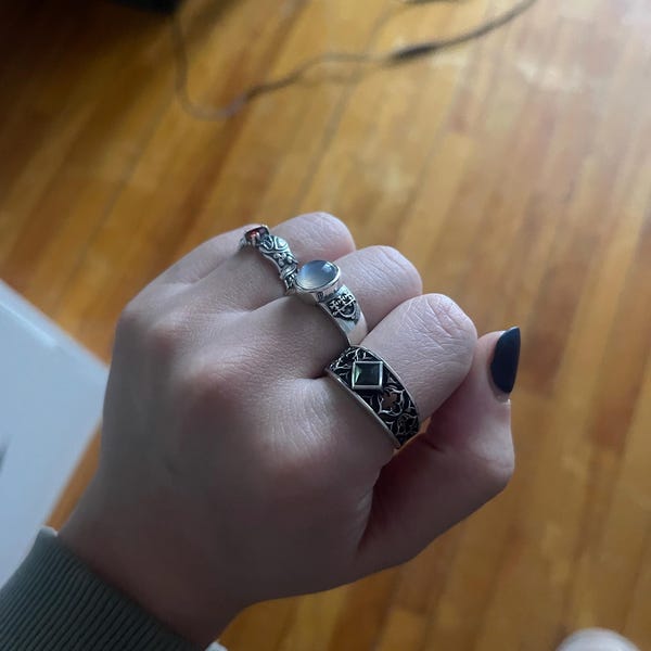 Cathedral Door Ring Church Window Ring Gothic Cathedral Ring Silver 925 - Etsy