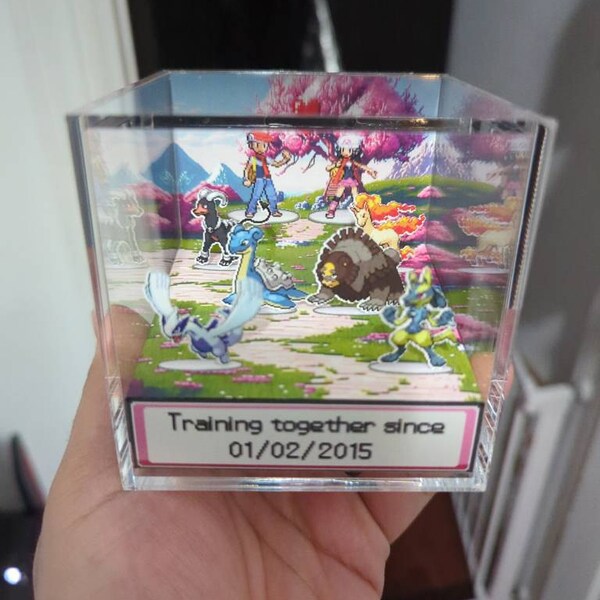CUSTOMIZABLE Pokemon Desert Anniversary / Valentine's Box, Pokemon ...