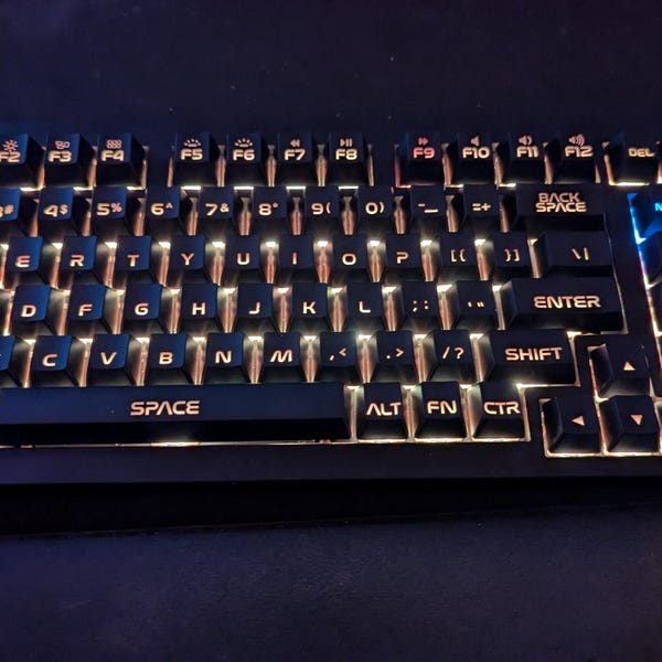 Sonic the Hedgehog Characters Backlit Keycap Pack | Mechanical Keyboard ...