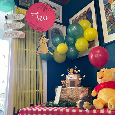 Classic Winnie the Pooh Cutout Prop Backdrop / Digital - Etsy