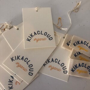 100 Custom Iron on Label Tagless Labels Personalised Labels | Etsy