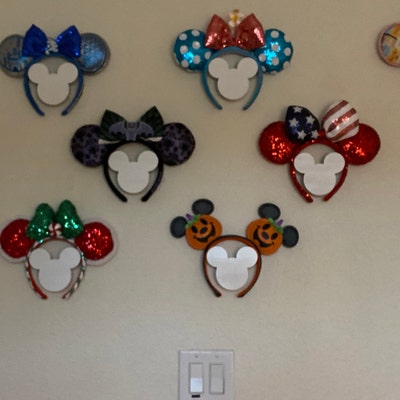 Wall Display for Minnie Ears Headbands , Ear Collection Display - Etsy
