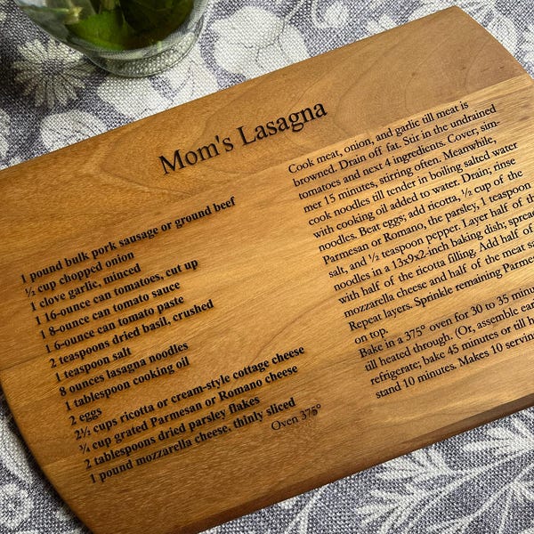 Spanish Cutting Board, Abuela Cutting Board Gift, Spanish Gift ...