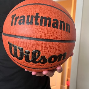 Customized Personalized Wilson Evolution Basketball Indoor Sizes 29.5 ...