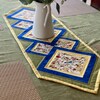 Francis Table Runner PDF PATTERN upgrade to Video Tutorial Available - Etsy