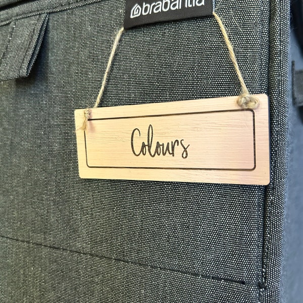 FULLY Personalised Miniature Wooden Signs, Different Sizes Available ...