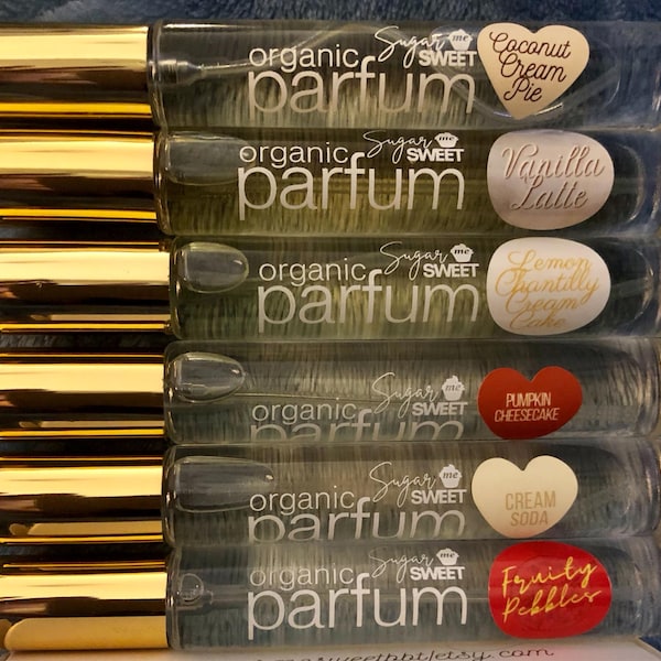 Blue Raspberry Slushie Perfume Gourmand, Dessert Organic Perfume Oil - Etsy